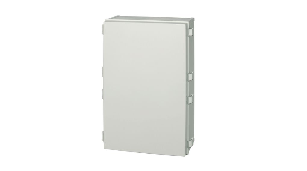 8113370 | Fibox Plastic Enclosure CAB 400x220x600mm Grey Polycarbonate ...