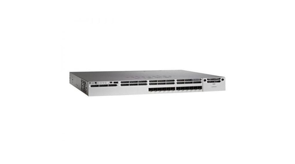 WS-C3850-12XS-E | Cisco Ethernet Switch, RJ45 Ports 12, 10Gbps, Managed ...