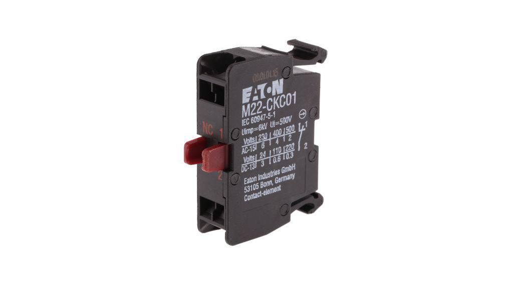 216387 M22-CKC01 | Eaton Möller RMQ Titan Series Contact Block for Use ...