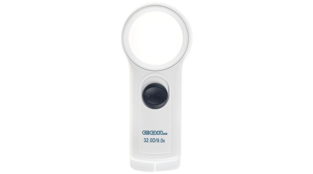 5148/05 | Coil Illuminated Magnifier, 9X x Magnification, 45mm Diameter ...