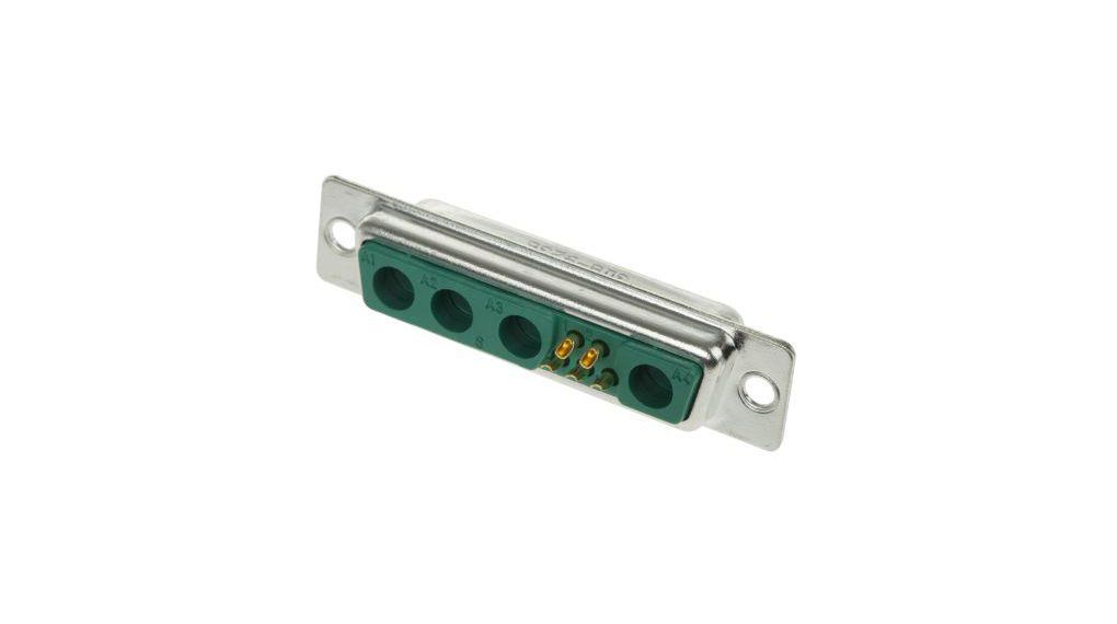 FM9W4S-4476 | FCT - a Molex company FM 9 Way Panel Mount D-sub ...