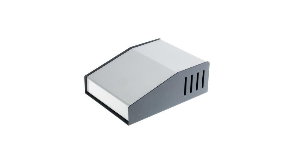 515-0910 | Hammond 515 Series Grey Aluminium, Steel Desktop Enclosure ...