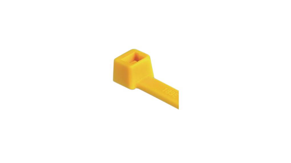 116-15014 | HellermannTyton Cable Tie, Releasable, 365mm x 7.6 mm, Yellow Nylon | Distrelec Schweiz