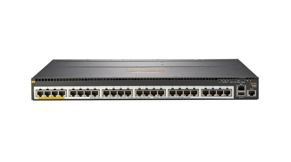JL324A | Hewlett Packard PoE Switch, Layer 3 Managed, 5Gbps, 840W, RJ45 ...