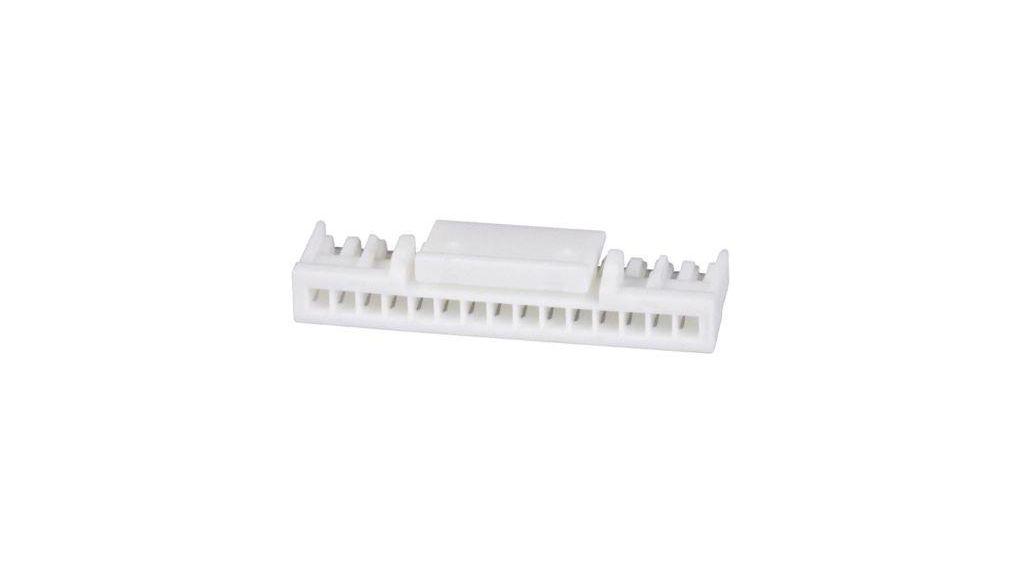 GHR-15V-S | JST , GH Connector Housing, 1.25mm Pitch, 15 Way, 1 Row Right Angle, Straight ...