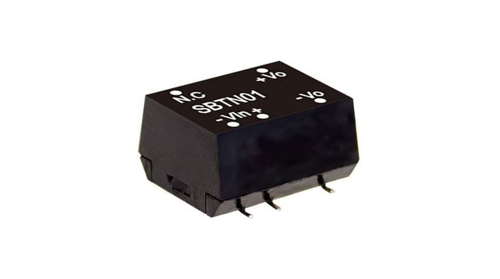 SBTN01L-05 | MEAN WELL DC/DC Converter 4.5 ... 5.5V 5V 200mA 1W ...