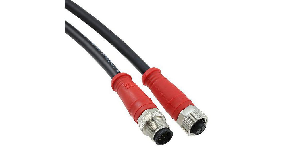 1200665461 | Molex Brad Safety Micro-Change (M12) Double-Ended Cordset ...