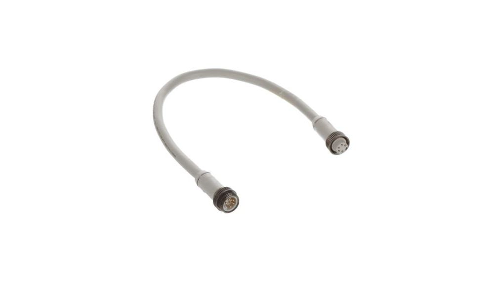 1300250105 | Molex Cordset, Grey, Straight, 27m, Plug - Socket ...