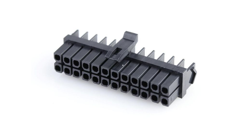 172952-2401 | Molex Micro-Fit TPA Receptacle Housing Dual Row 24 Circuits UL 94V-0 Low-Halogen ...