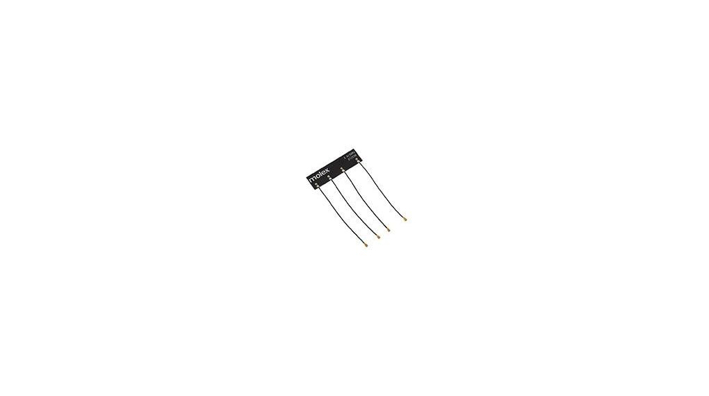 212330-0100 | Molex Antennas 100mm 2.4/5GHz MIMO 4x4 flexibl | Distrelec Sweden