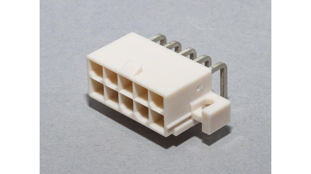 39-29-1107 | Molex Mini-Fit Jr. Header Dual Row 90° with PCB Mounting ...