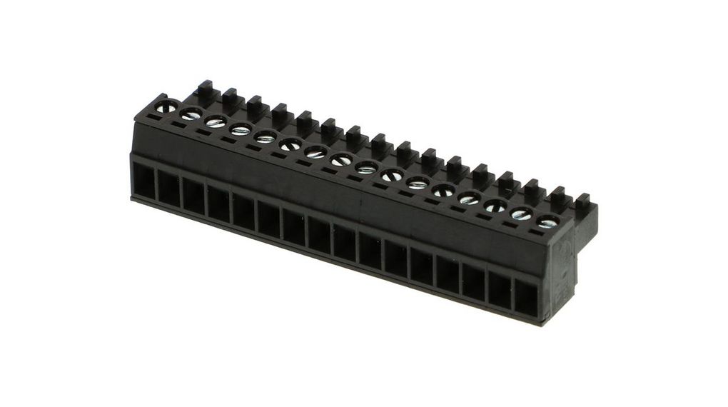 39500-0016 | Molex 3.50mm Pitch Eurostyle Horizontal Plug 16 Circuits | Distrelec Germany