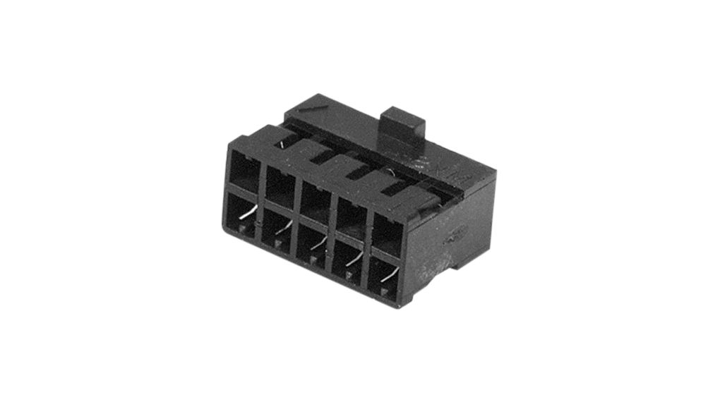 51110-1051 | Molex Housing, Receptacle, Poles - 10, Rows - 2 | Distrelec International