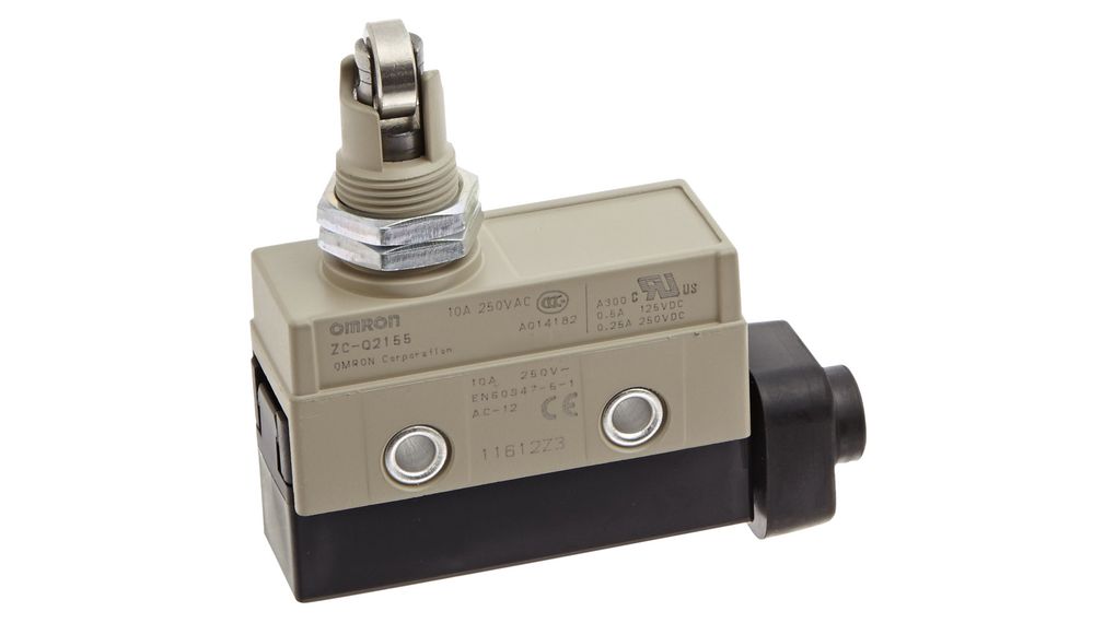 ZCQ2155 | Omron Industrial Automation Micro Switch ZC, 10A, 250mA, 1CO ...