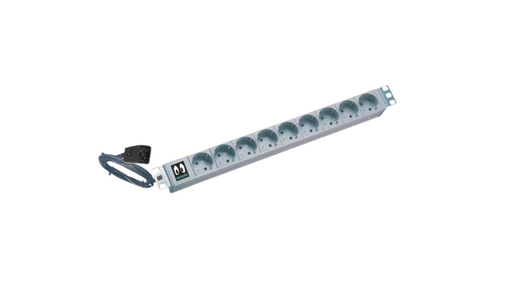 KG16A9SCH-RACK | Online Power Distribution Unit 9x DE Type F (CEE 7/3 ...