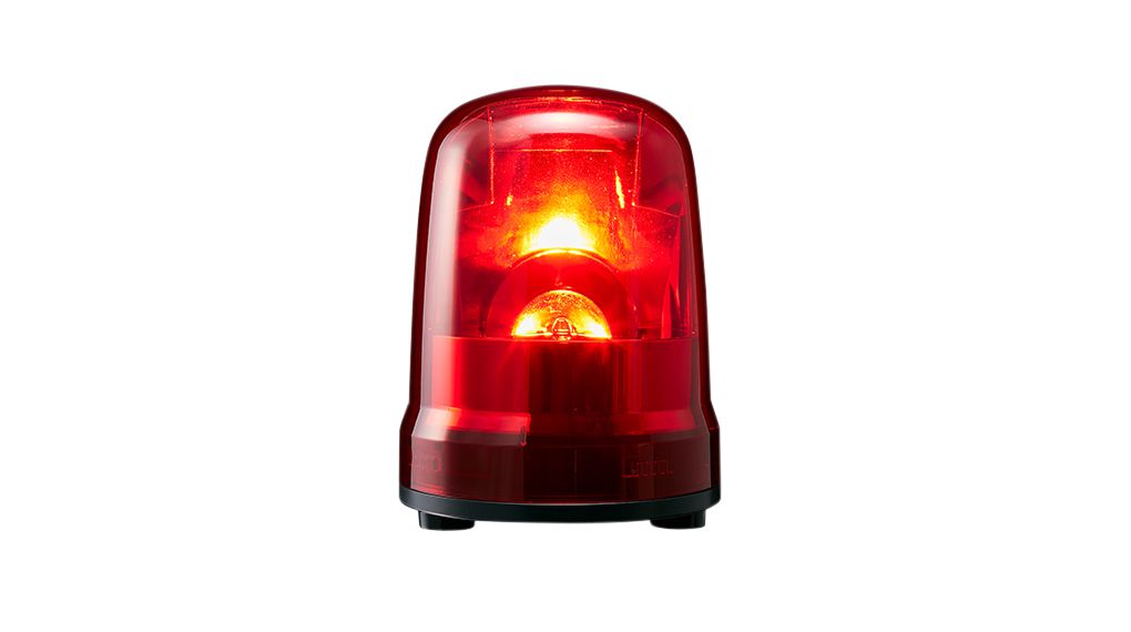 SKP-M1J-R | Patlite Signaalzender DC 24V 210mA 150mm Rood IP23 Kabel SK ...