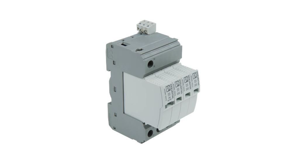 2905340 | Phoenix Contact 3 Phase Surge Protector, 2kV, DIN Rail Mount ...