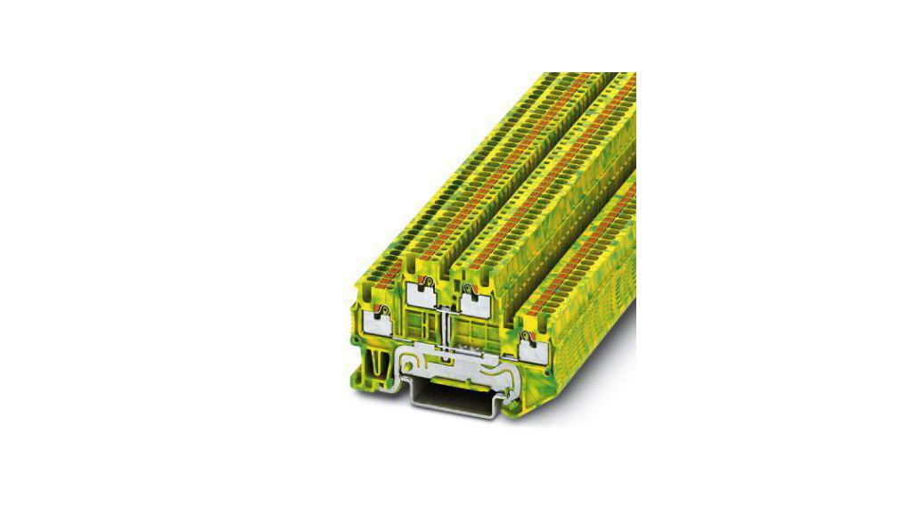 3208537 | Phoenix Contact Terminal Block, Push-In, 4 Poles, , 1.5mm² ...