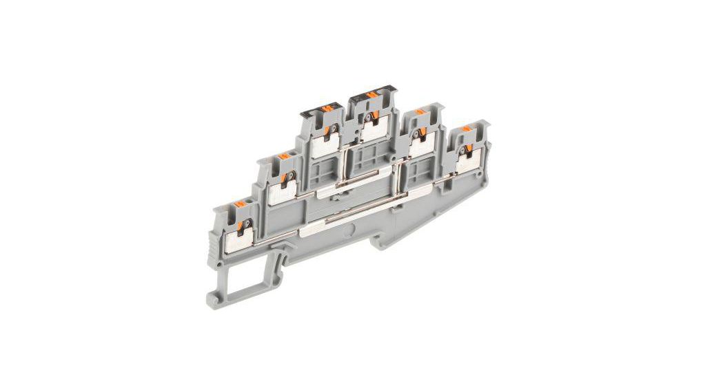 3213742 | Phoenix Contact PT 1.5/S-3PV Series Grey Multi Level Terminal ...