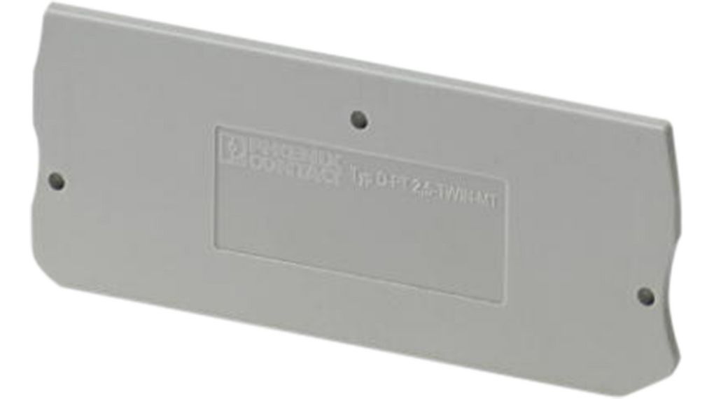 3211317 | Phoenix Contact End plate, Grey, 73.7 x 29.1mm | Distrelec ...