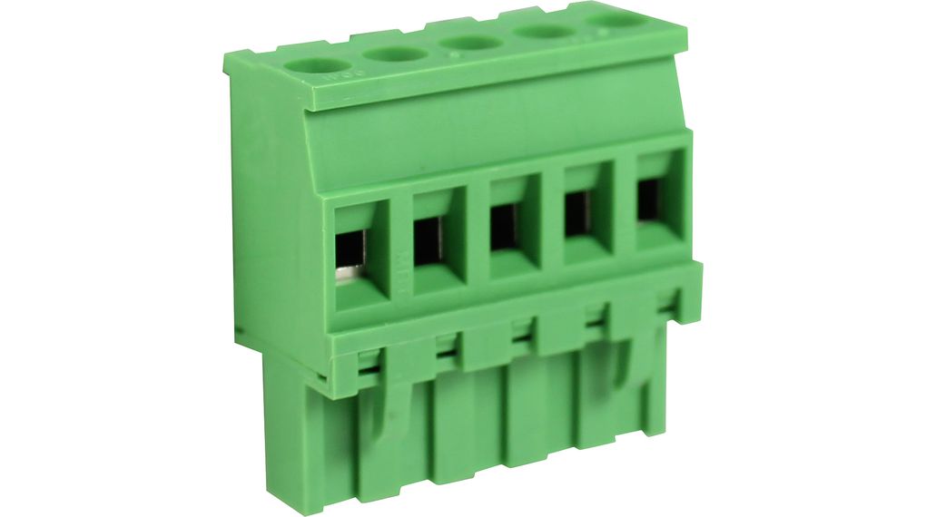 RND 205-00378 | RND Female Connector, Straight, 5.08mm Pitch, 5 Poles ...