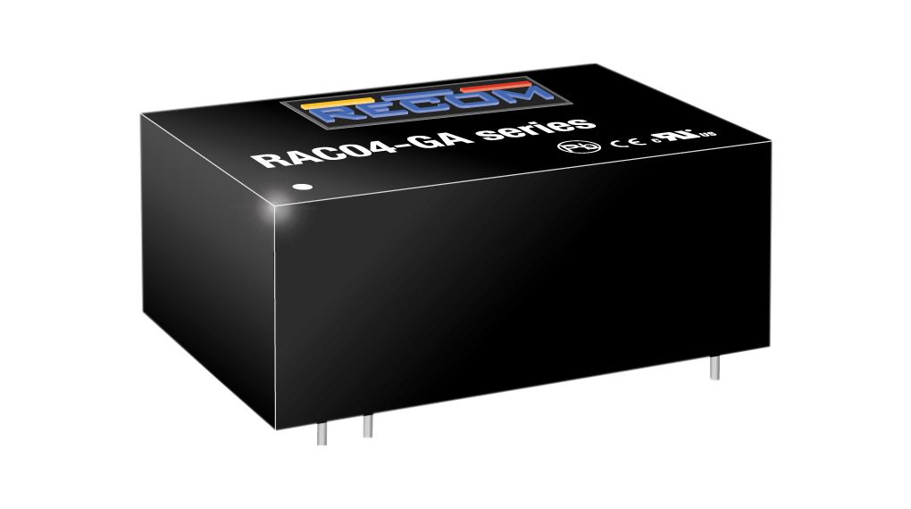 RAC04-09SGA | Recom AC/DC Converter 4W 9V 440mA PCB Pins | Distrelec ... RAC04-09SGA | Recom AC/DC Converter 4W 9V 440mA PCB Pins | Distrelec ...
