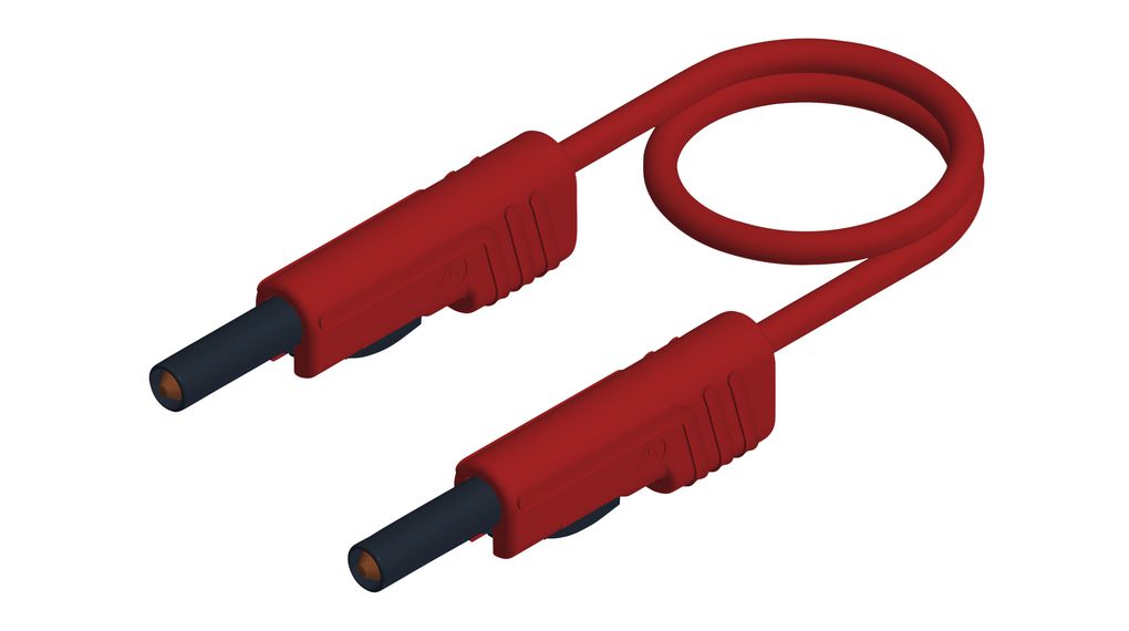 MLB 100/1 V RED | SKS Hirschmann Test & Measurement Safety Test Lead ...