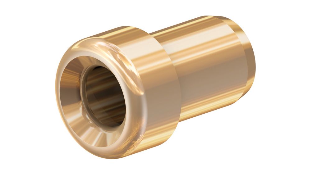 23.1000 | Stäubli Electrical Connectors Banana Socket Metal 2 mm Brass ...