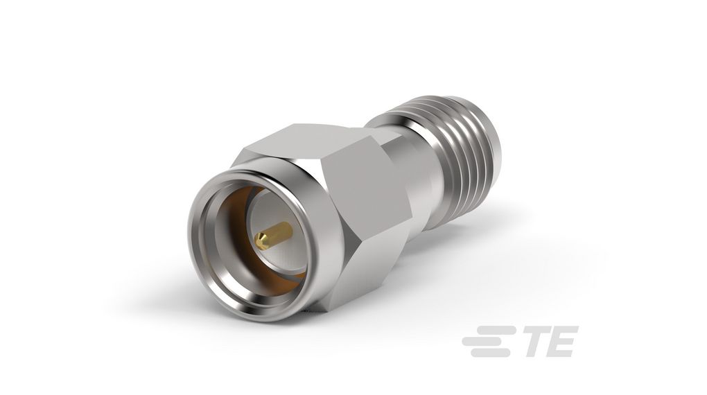 1054426-1 | TE Connectivity - AMP Adapter SMA Plug - SMA Socket 50Ohm ...