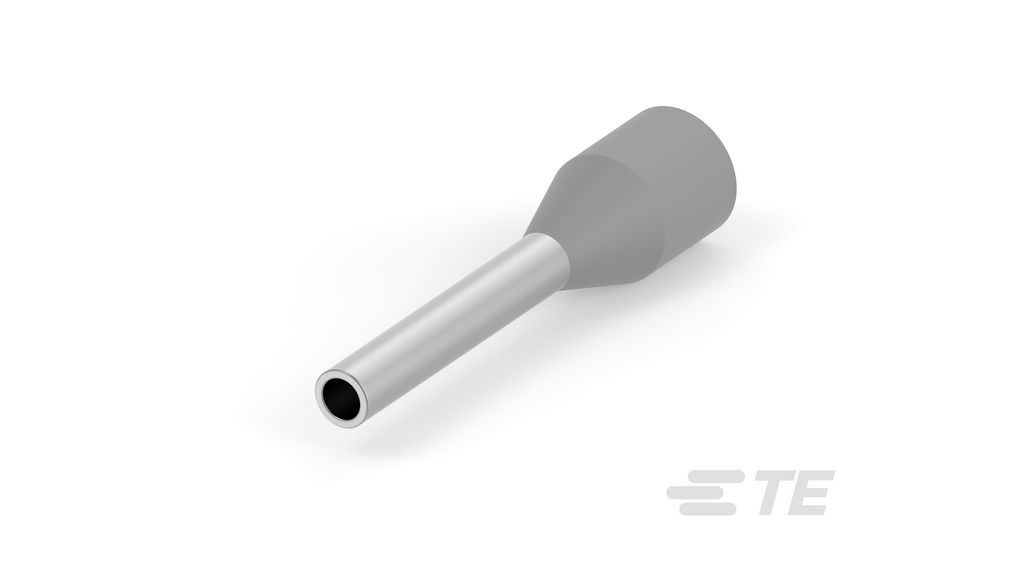 966066-5 | TE Connectivity - AMP Crimp Wire Ferrule 0.14mm² Gray 6mm ...