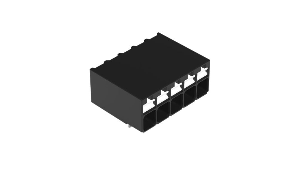 2086-1225 | Wago Wire-To-Board Terminal Block, THT, 3.5mm Pitch, Right ...