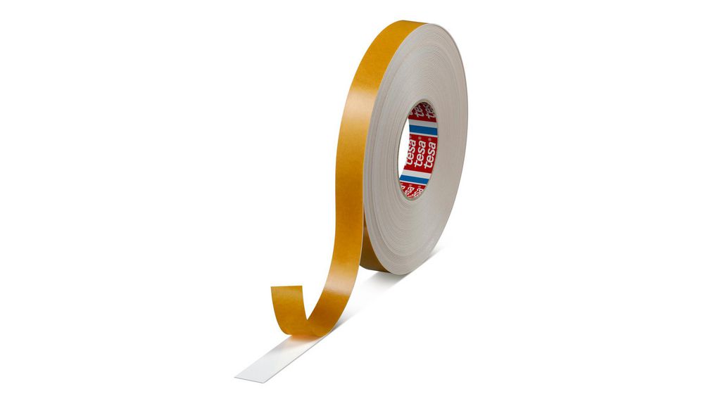 04957-00016-00 | Tesa 4957, 4957 White Foam Tape, 15mm x 25m, 1.10mm ...