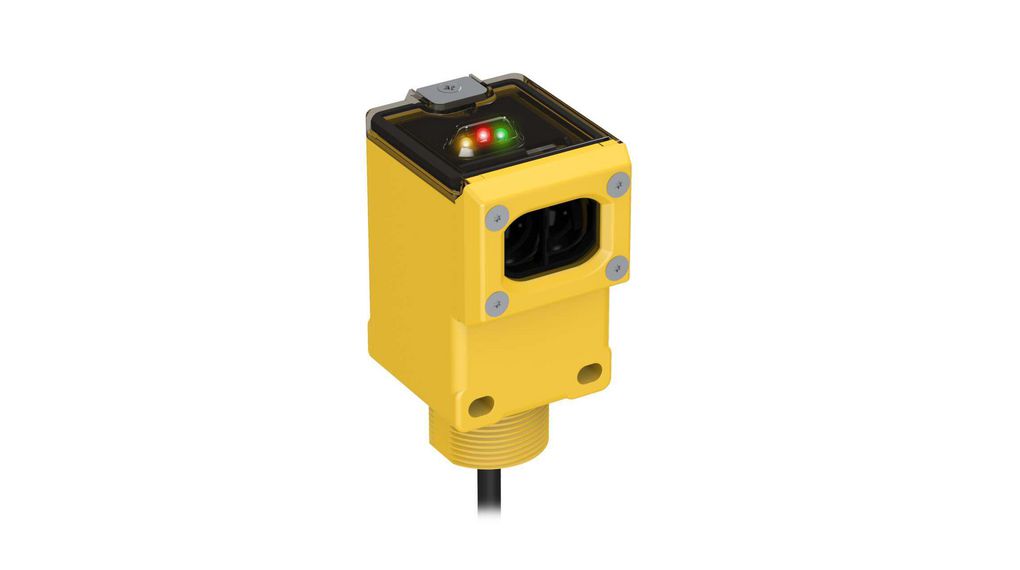 Q45VR3R | Banner Receiver Photoelectric Sensor, Rectangular Sensor 15ms ...
