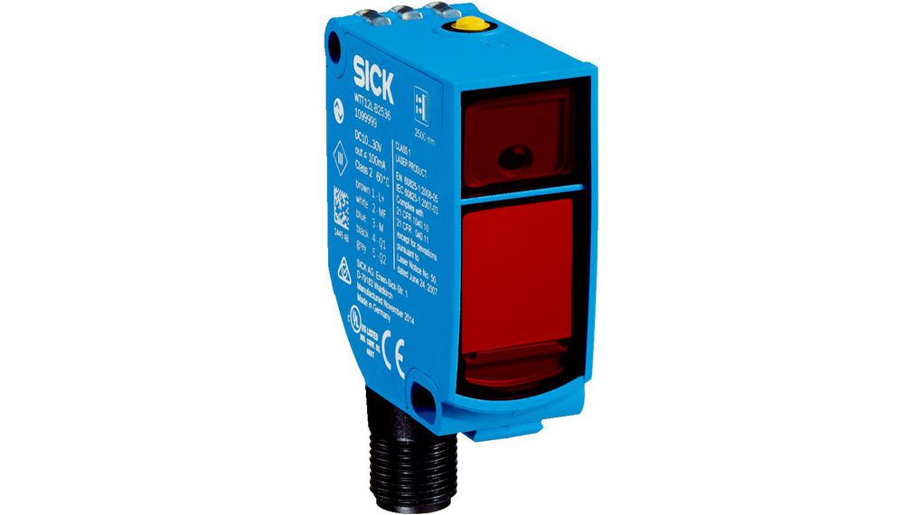 1072637 | Sick SICK Background Suppression Photoelectric Sensor, Block ...
