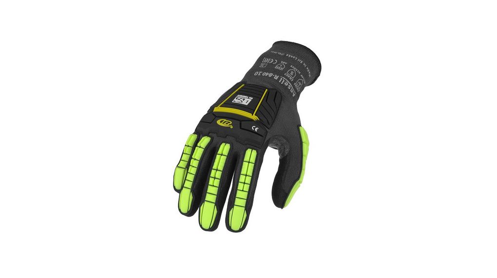 840-10 | Ansell RINGERS R840 Black, Green Nylon, Spandex Assembly of ...