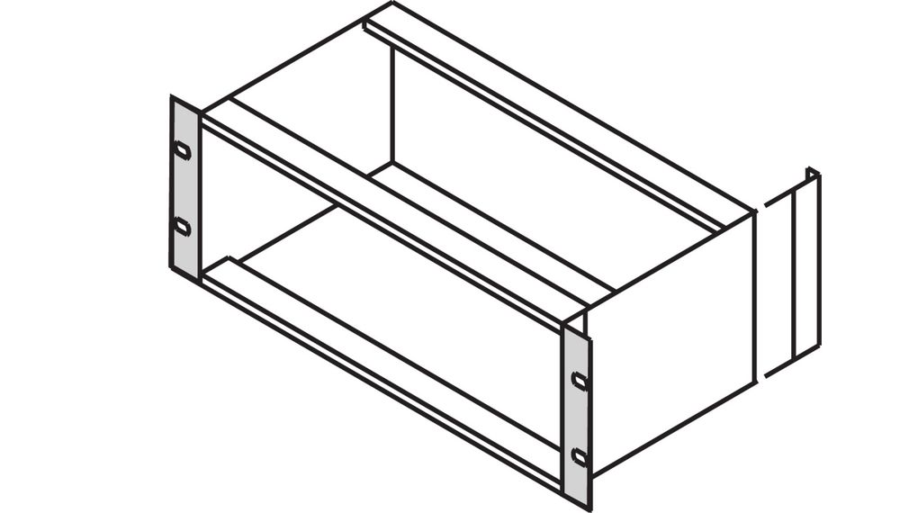 24560-497 | nVent Schroff nVent SCHROFF Guide Rail Bracket for Use with ...