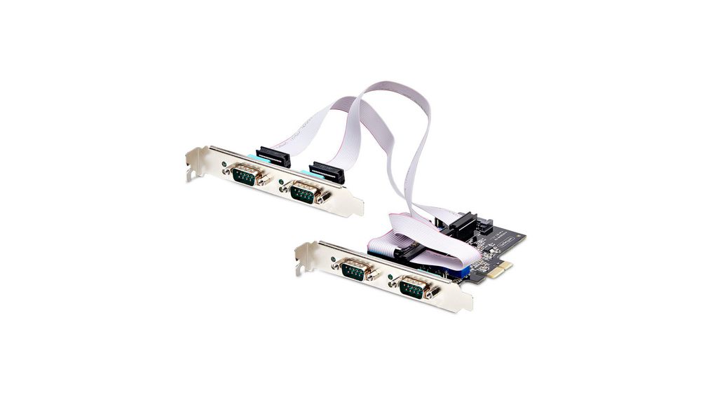 PS74ADF-SERIAL-CARD | StarTech.com 4 Port PCIe RS232, RS422, RS485 ...