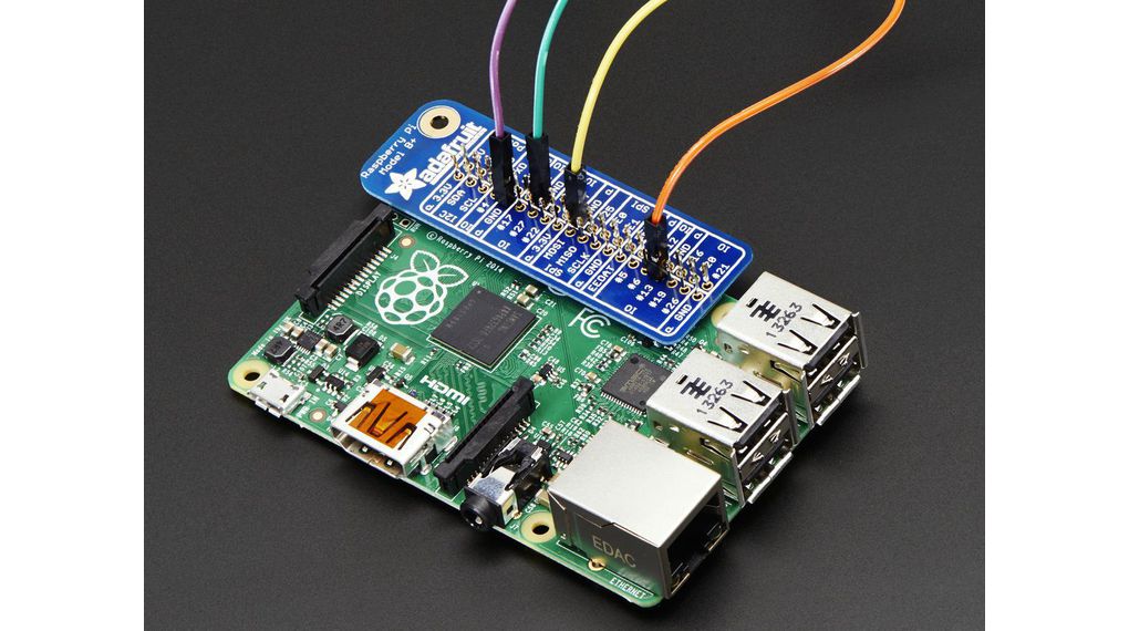 2263 | Adafruit GPIO Reference Card for Raspberry Pi Model B+ Pi2 Pi3 | Distrelec Germany