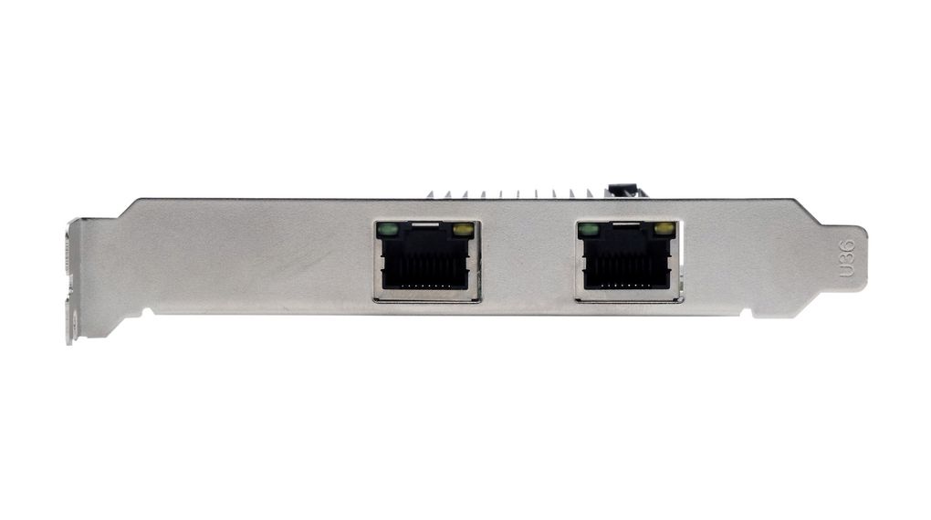 EX-60112 | Exsys Network Adapter, 2.5Gbps, 2x RJ45, PCIe, PCI-E x16 ...
