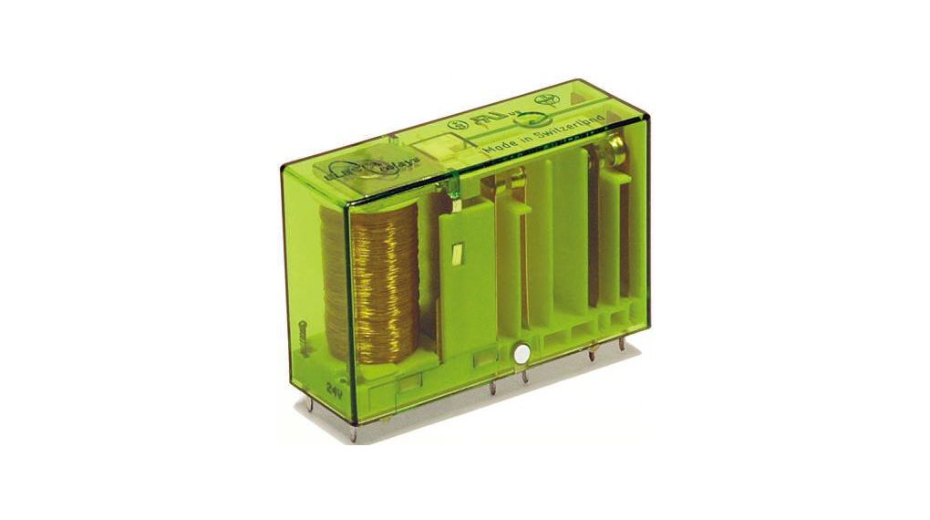 SIR 312P 24VDC | Elesta PCB Mount Force Guided Relay, 24V dc Coil ...