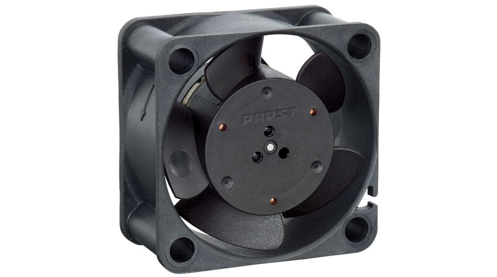 405 | ebmpapst Axial Fan DC 40x40x20mm 5V 10m³/h IP20 | Distrelec Sweden