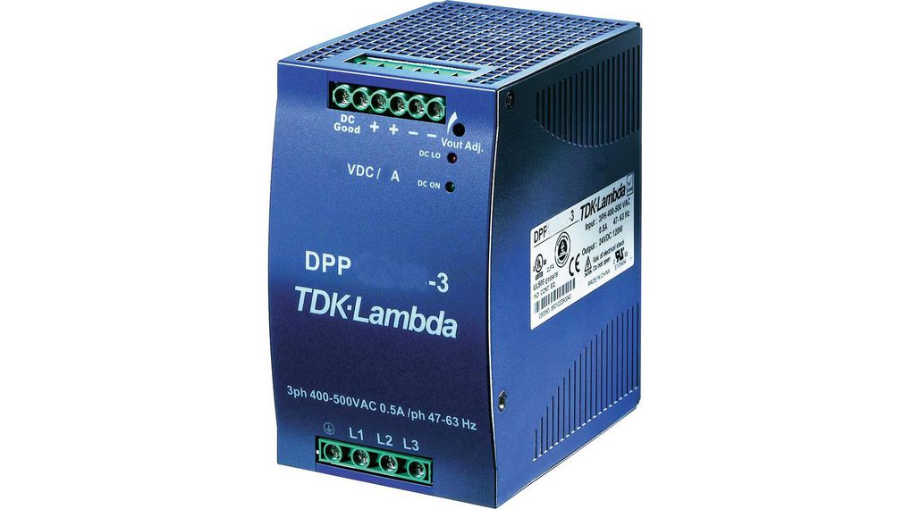 DPP240-24-3 | TDK-Lambda Netzteil für DIN-Schiene 90% 24V 10A 240W Einstellbar DPP | Distrelec ...