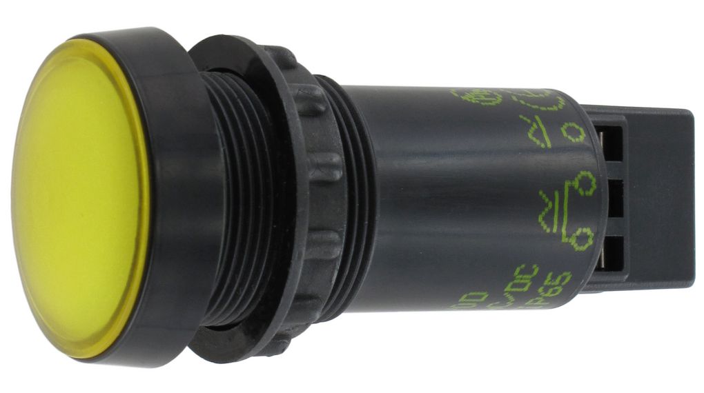 956YY0Z | Sloan LED Indicator, Screw, Fixed, Yellow, AC, 230V ...