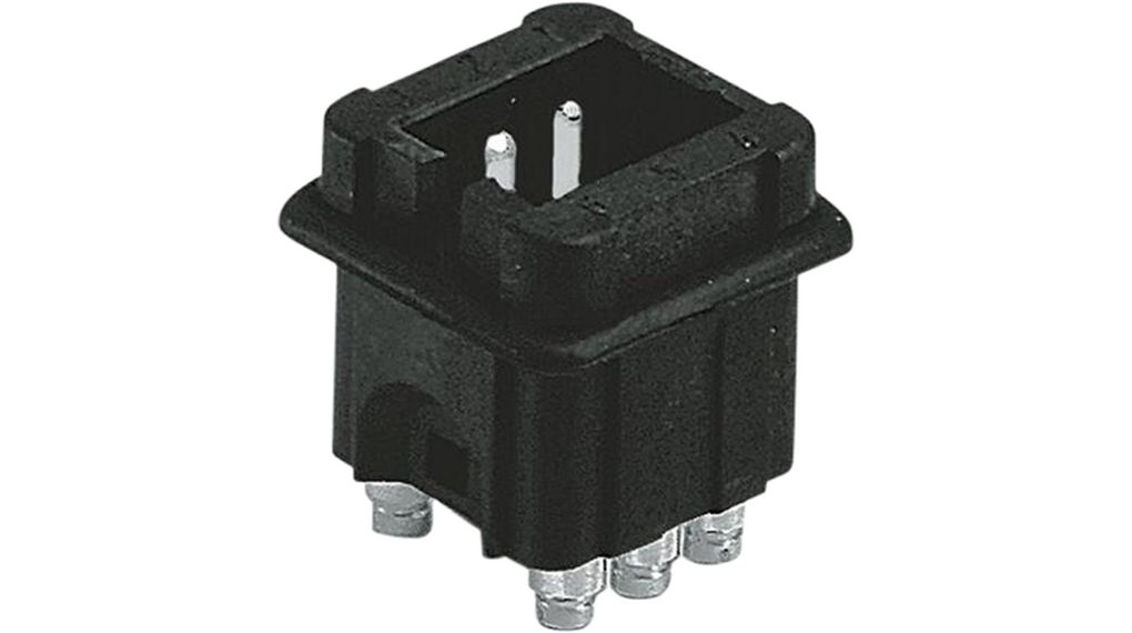 09 70 006 2615 | HARTING Socket insert, Staf 6-pin, 6 Poles, Solder ...