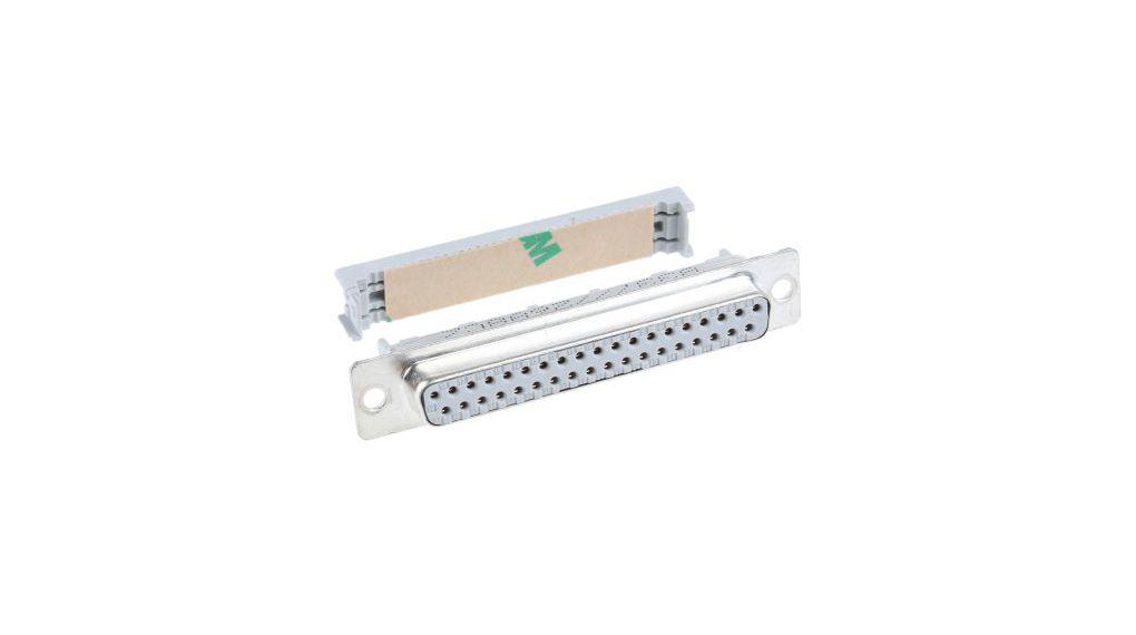 8337-6009 | 3M 8300 37 Way Right Angle Cable Mount D-sub Connector ...