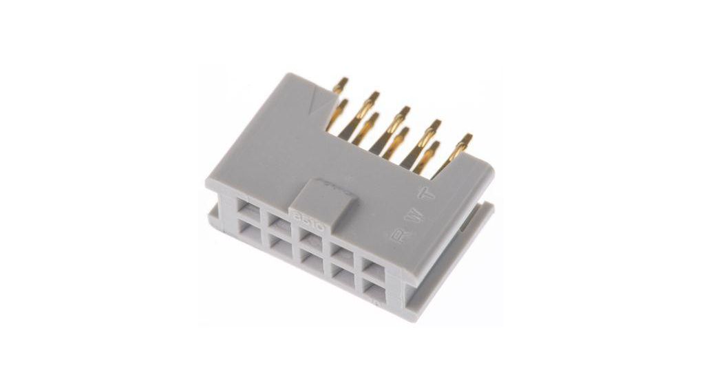 8510-4500PL | 3M 8500 Series Straight Through Hole Mount PCB Socket, 10 ...