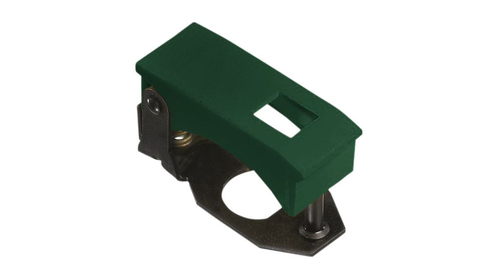 27 | Apem Switch Guard, Thermoplastic, Green, 2-Position Switch ...