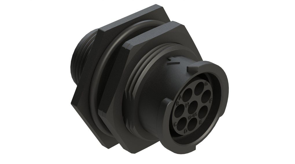 FLS712N8S03 | Amphenol Industrial Circular Connector, Socket, 8 ...