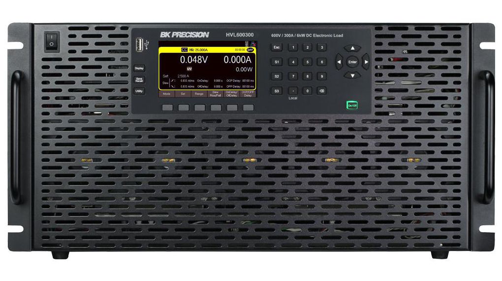 HVL600300 | B&K Precision Electronic DC Load, GPIB / Ethernet / USB ...