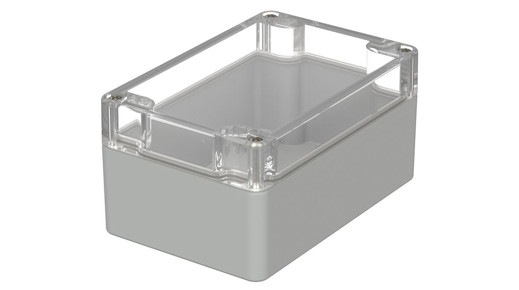 02216100 | Bopla Plastic Enclosure with Clear Lid Euromas 80x120x60mm ...